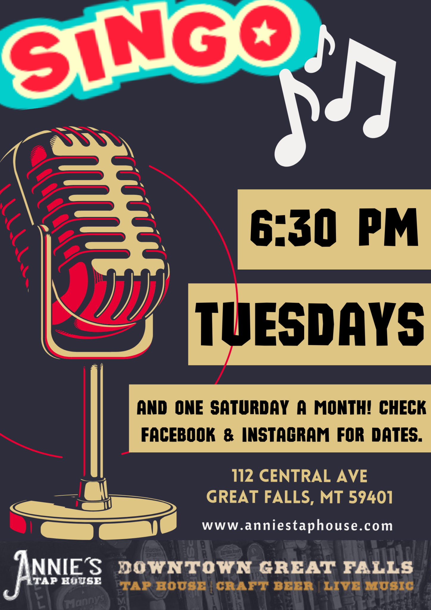 Singo Night with Comedy Drip! - Annie's Tap House